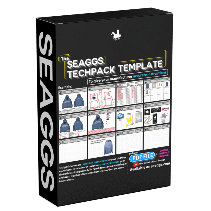 Seaggs Techpack Template - techpackmockups